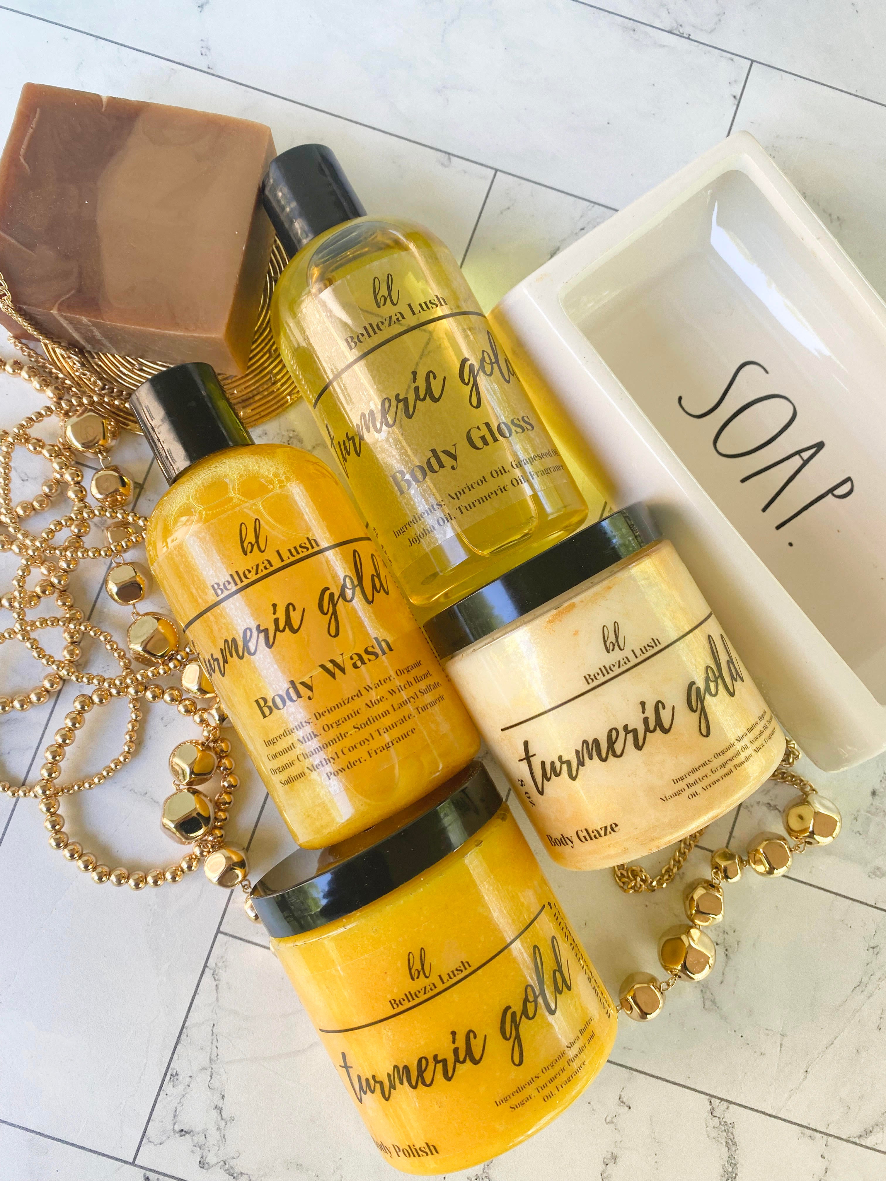 Turmeric Gold Collection – Belleza Lush Body